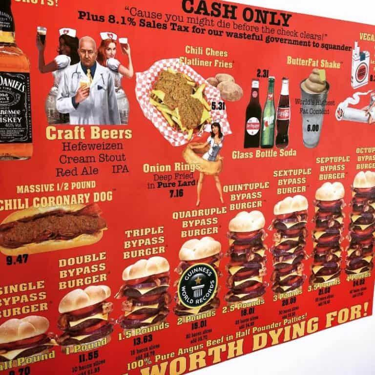 Heart Attack Grill Last Vegas: Menu, Burgers, Theme